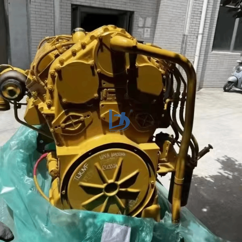 Original excavator diesel motor Cat C27 3611878 Complete engine ...