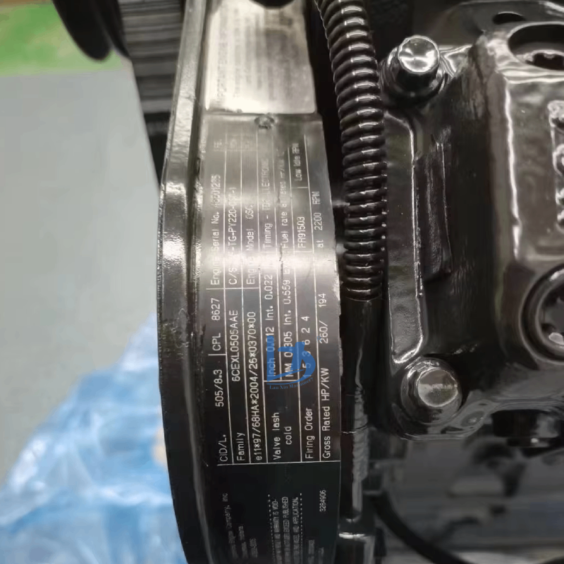 Cummins Excavator Parts engine Complete QSC 8.3 converted diesel 6D114 ...